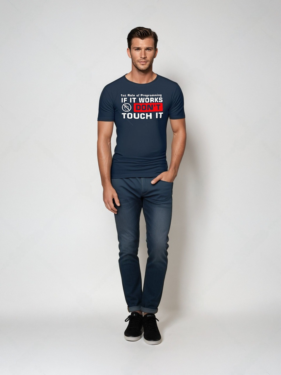 Rule of Programming Unisex Half Sleeve T-Shirt – The Pixel Fashion