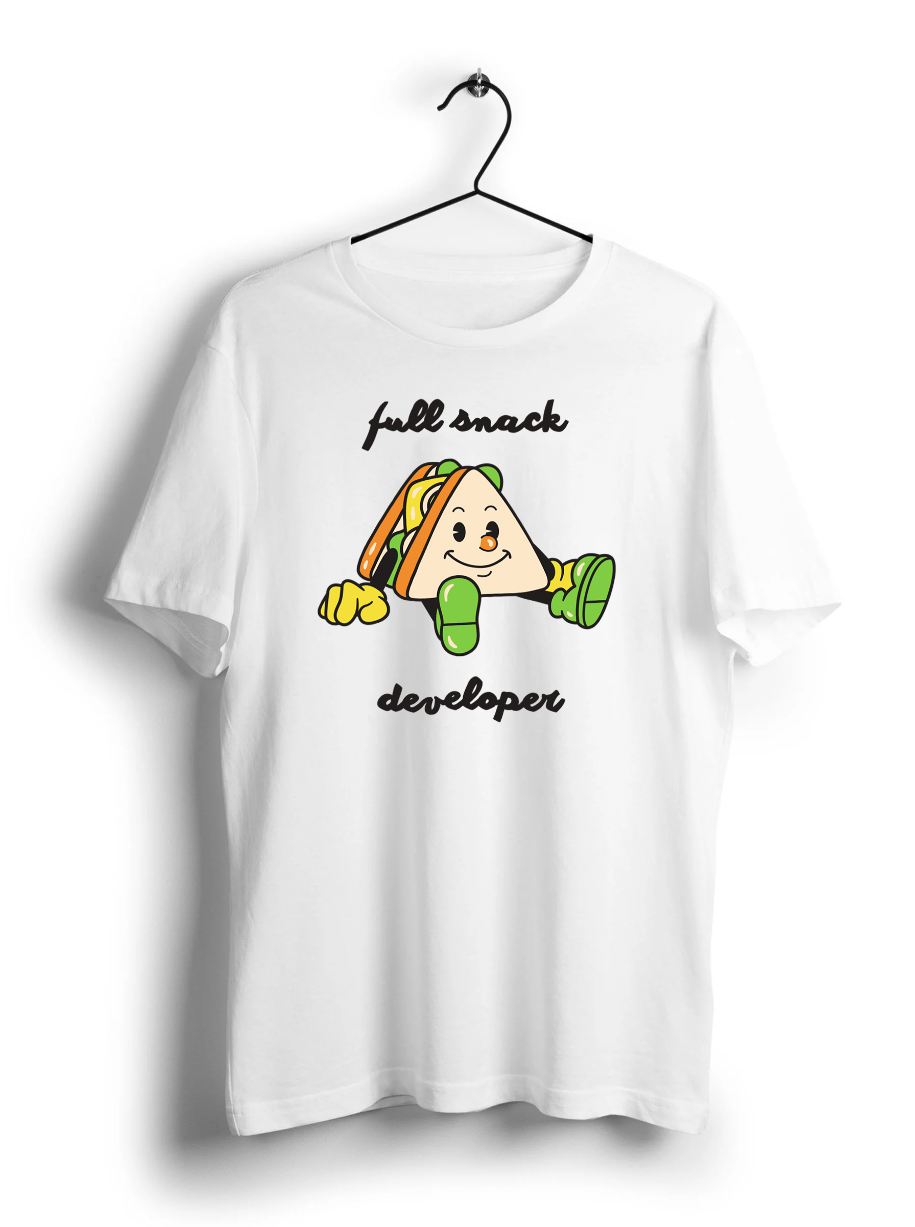 Full Snack Developer Unisex Half Sleeve T-Shirt – The Pixel Fashion