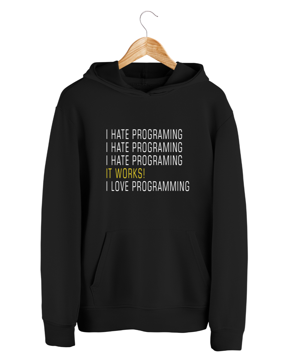 I Hate Programming Unisex Hoodie – The Pixel Fashion