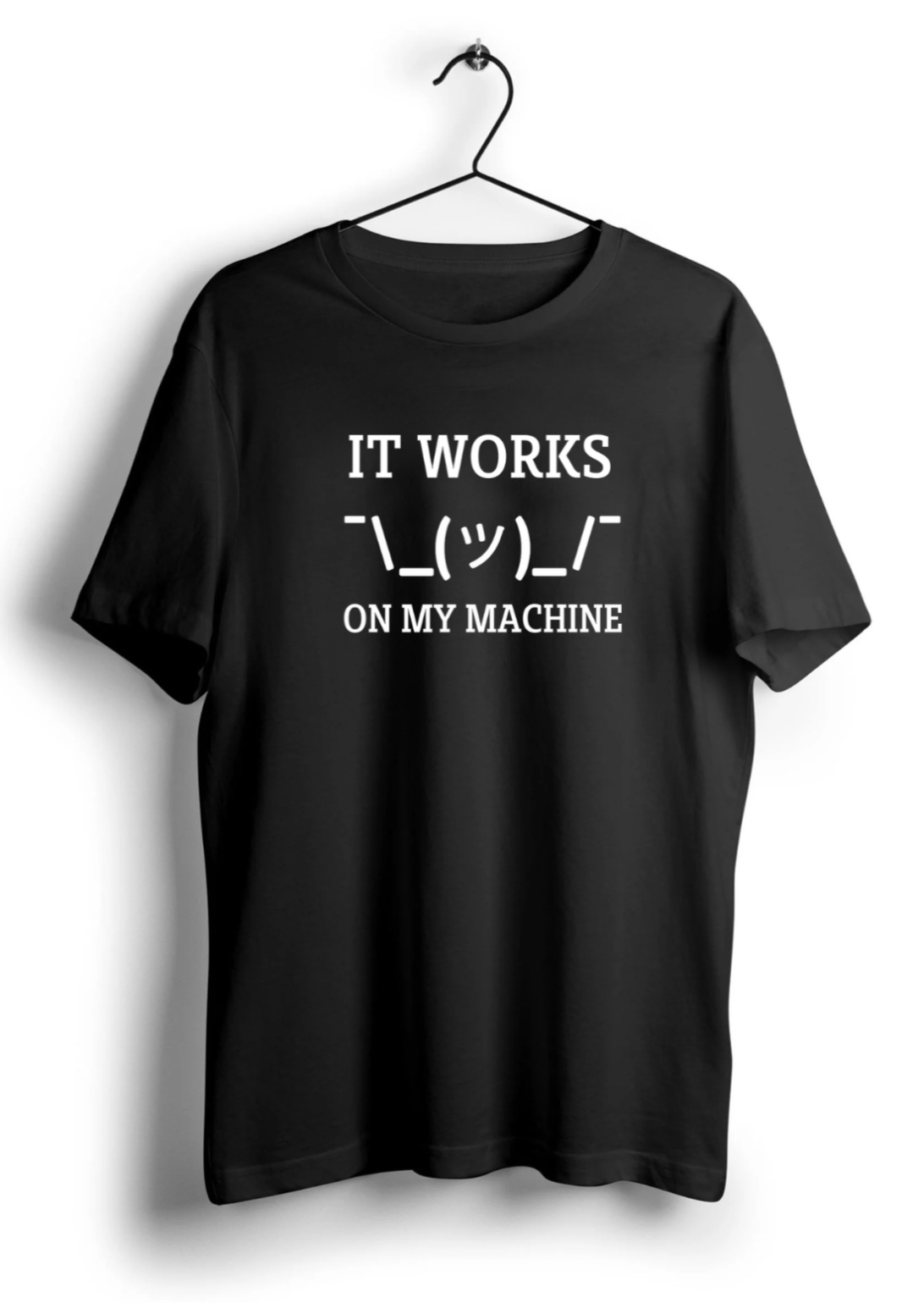 It Works on my Machine Unisex Half Sleeve T-Shirt – The Pixel Fashion